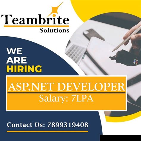 aspdotnet developer kolkata dotnetdeveloper devloper teambrite solutions