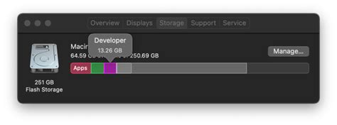 Manage Developer Disk Space Easily With Macos Big Sur Empty Theory