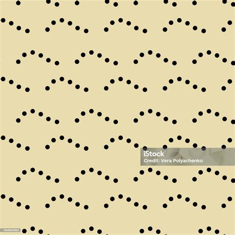 기하학 원 파도 벡터 완벽 한 패턴입니다 배경 그림 직물 또는 종이에 대 한 장식 디자인 현대 장식 0명에 대한 스톡 벡터 아트 및 기타 이미지 Istock