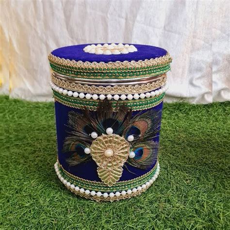 Decorative Steel Dabba For Ting At ₹ 260 Piece Paper Decorative