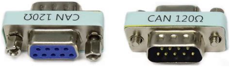 Jp Ypp Canバスターミナル抵抗ターミネーター Db9 120ohm Rs323 シリアルオス メスコネクタ 120Ω抵抗 パソコン・周辺機器