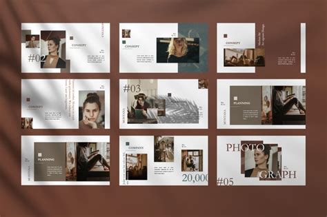 МОНТАНА Фирменный лист Powerpoint Шаблоны презентаций Включая запускать и марка Envato