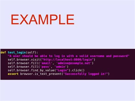 Integration Testing In Python Ppt