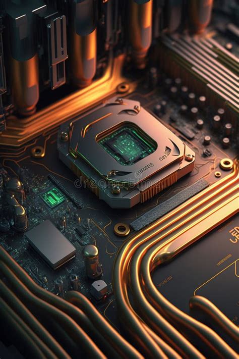 Cpu Advanced Central Processing Unit Concept Network Security