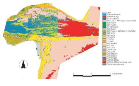 14 Biotope Distributions Identified After Multispectral Classification Download Scientific