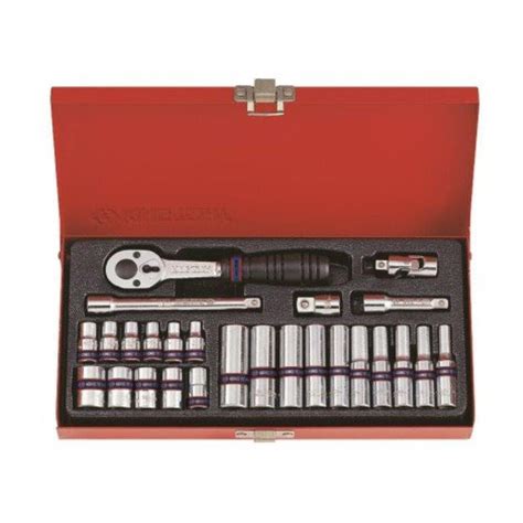 King Tony 1 4 Drive Socket Set With Bits