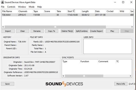 Timecode Sync Attempt Error Message