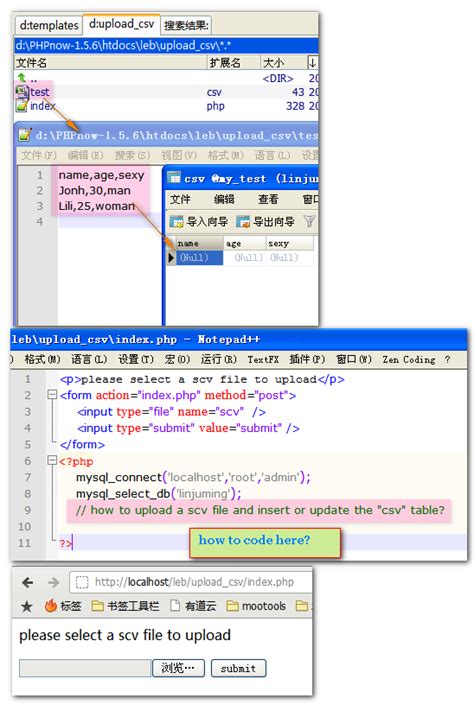 Php How To Upload A Csv File And Update The Mysql Db Stack Overflow