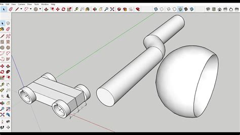 Sketchup Robot Modeling Part 2 Youtube