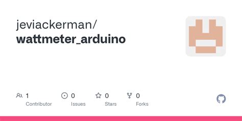 Github Jeviackermanwattmeterarduino Github Jeviackermanwattmeterarduino