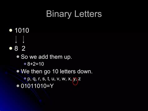 An Introduction To Binary Ppt
