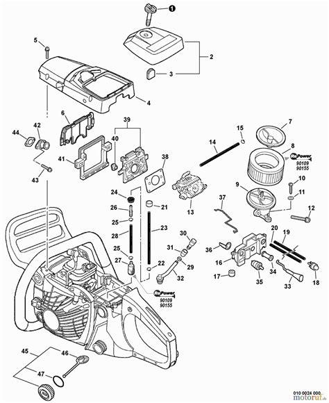 Visual Guide To Echo CS 400 Replacement Parts