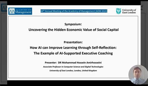 Mohammad Hossein Amirhosseini On Linkedin Aom2024 Ai Ai Coaching