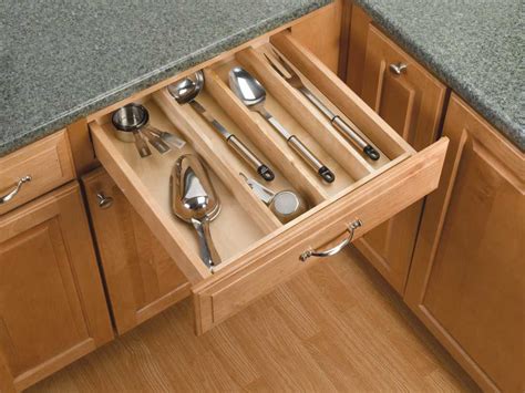 Rev A Shelf Utensil Drawer Insert 18 5in Natural Maple Advanced Hardware Supply