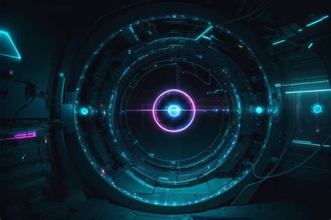 Premium Ai Image Quantum Multiverse Exploration In A Sci Fi Lab