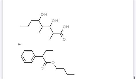 Solved Name The Organic Structures Chegg