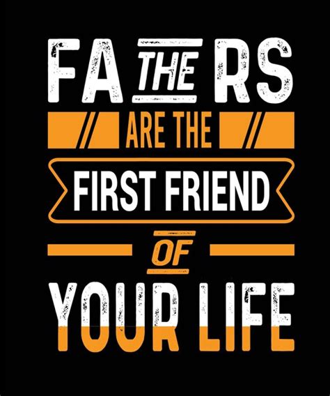 Vaders Zijn De Beste Vriend Van Je Leven Premium Vector