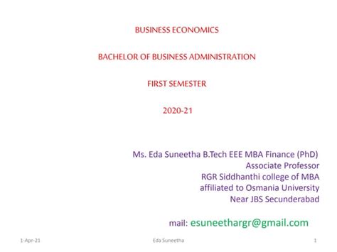 Es Bba I Sem Unit 1 Ppt Pptx
