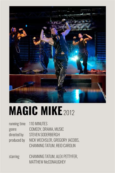 Magic Mike 2012 Magic Mike Movie Magic Mike Magic Mike Poster