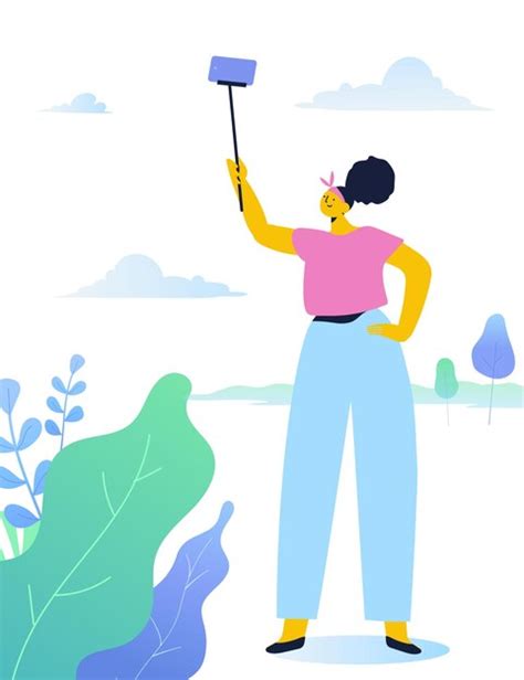 공원 평면 벡터 일러스트 레이 션에 걷는 사람들 프리미엄 벡터