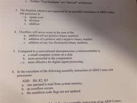 Solved The Function Which Is Not Supported By An Assembly Chegg