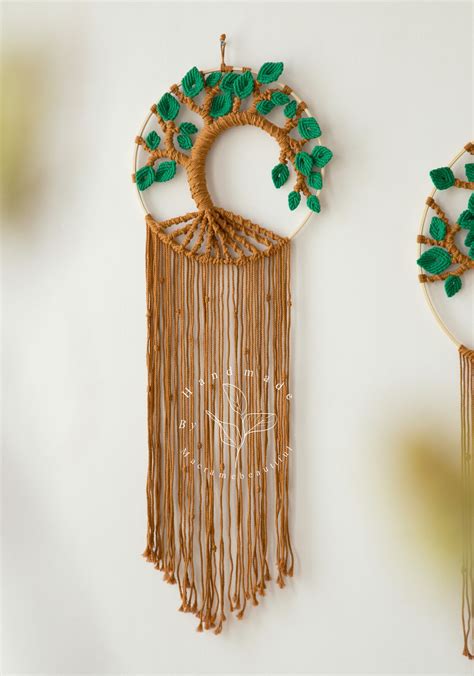 Macrame Tree Of Life Wall Art Macrame Wall Hanging Large Etsy