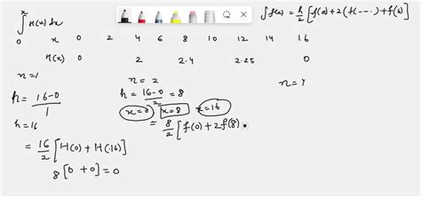 Solved 10 Hand Calculation The Depths Of River H Are Measured At