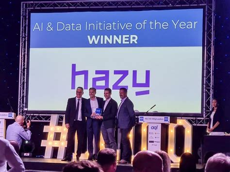 hazy on linkedin syntheticdata ai privacy dl100 awards