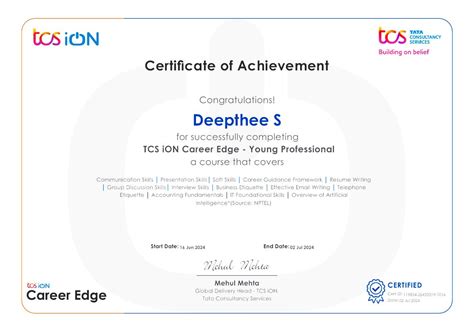 Deepthee Saravanan On Linkedin Learning Professionaldevelopment Careergrowth Tcseducation…