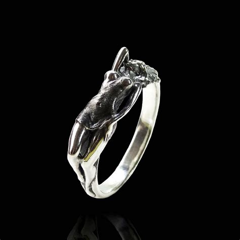 Erotic Nudity Ring Erotic Ring Naked Woman Ring Sterling Silver Ring Ring Silver Unique