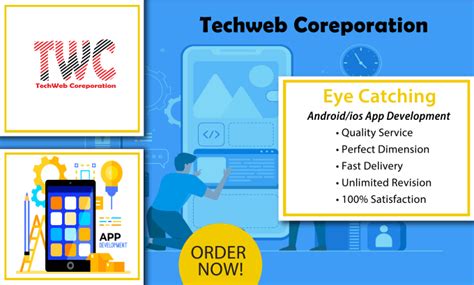 Develop Mobile App For Android And Ios Using Flutter By Techwebcrop Fiverr