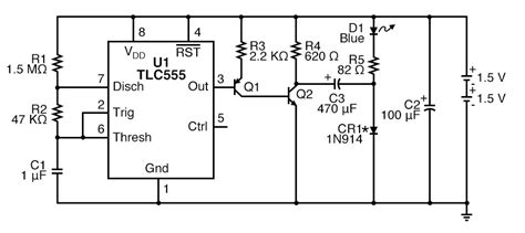 555 Flasher Circuit Diagram Circuit Diagram