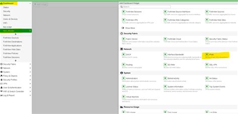 Technical Tip Monitor Tab From Gui Fortinet Community
