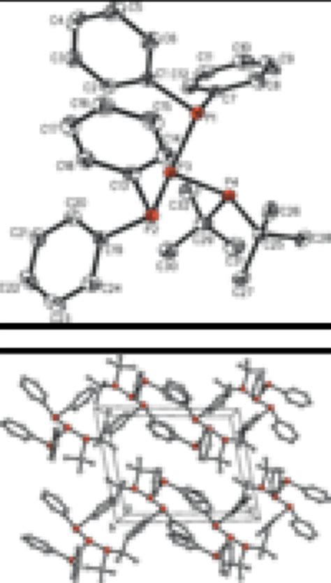 A View Of The Title Molecule Showing The Atom Labelling Scheme