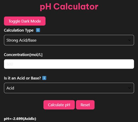 Free Ph Calculator 2025 Accurate And Easy Ph Calculations