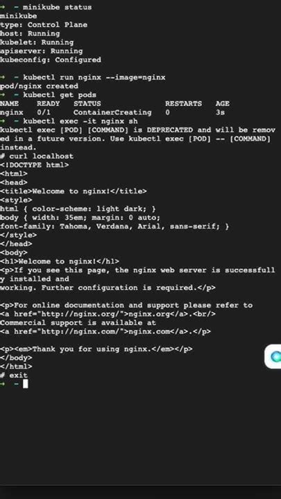Deploy A Nginx Pod To K8s In 60 Seconds With Clusterip Service Youtube