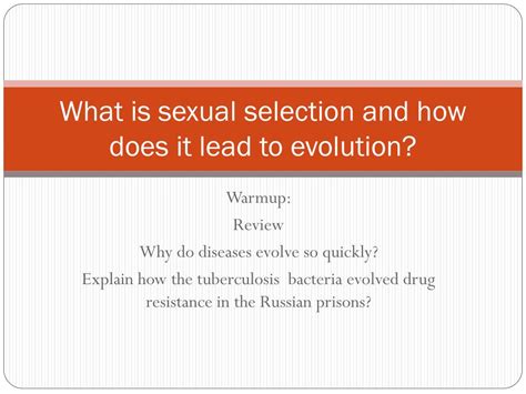 Ppt Sexual Selection Powerpoint Presentation Free Download Id10621