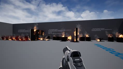 LEAKED GAME ASSETS Flamethrower With Flame Propagation