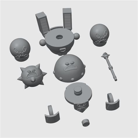 👾 Hate Monger Action Figure Upgrade・ Stl File For 3d Printing・cults