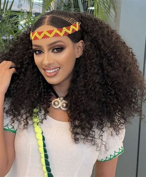 Eritrean Girl Celebrating Ashenda Ethiopian Dress Eritrean Hair Styles