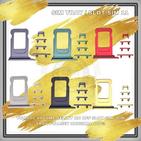 Jual Tombol Volume On Off Silent Sim Tray Fullset Shopee Indonesia