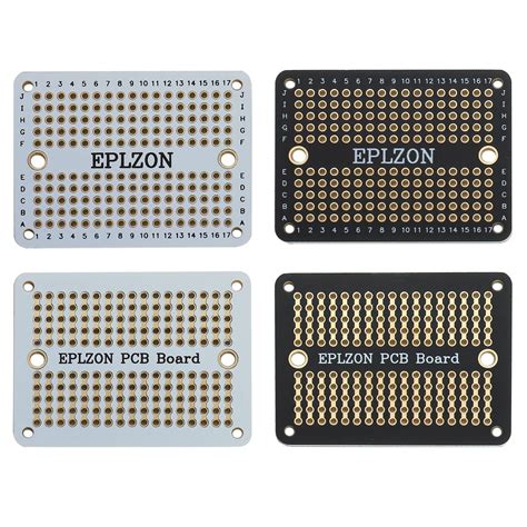 Eplzon Solderable Breadboard Mini Pcb Board Gold Plated Solder Breadboard For Diy