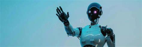 Friendly Robot Assistant Waves Hello Mobile Chatbot Computer Security Friendly Robot Assistant Waves Hello Mobile Chatbot Computer Security