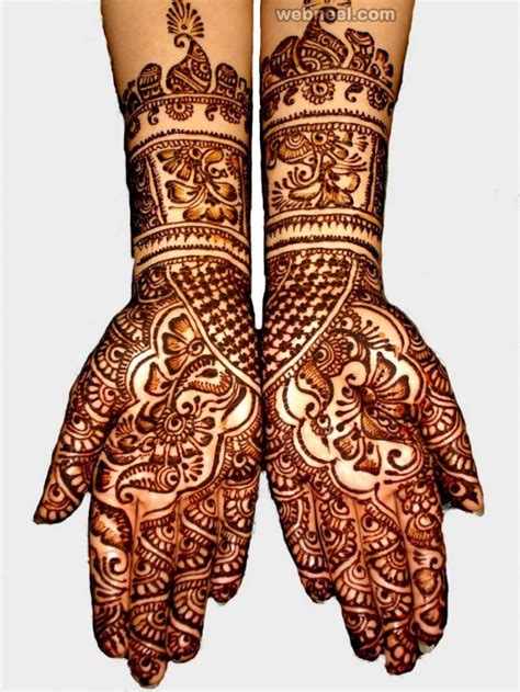 Mehndi Design Red 15