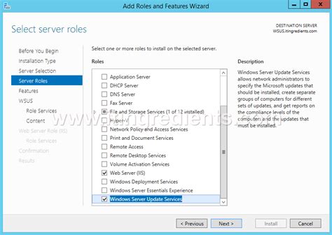Install Wsus On Server 2012 R2 Windows Server Update Services