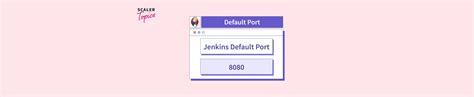 How To Change The Default Jenkins Port Linux MacOS Windows Scaler Topics