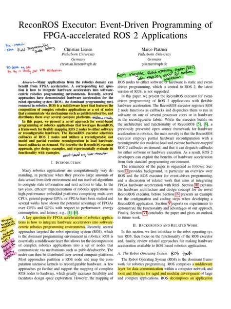 reconros executor eventdriven programming pdf field programmable gate array thread
