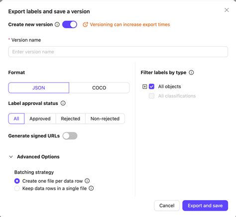 How To Export Labels Encord