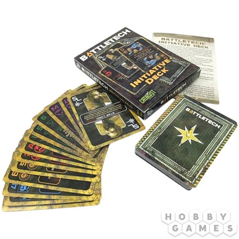 Battletech Initiative Deck Купить настольную игру в магазинах Hobby Games
