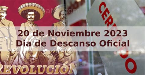 El 20 De Noviembre 2023 Es Feriado Oficial